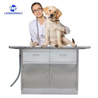 China Veterinary Stainless Steel Exam Grooming Treatment surgical Table for animal for sale