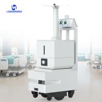 China Portable Spray Sterilizing Robot Fogging Machine Smart Remote and Auto Charging for Factory Warehouse for sale