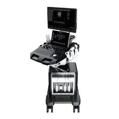 China LED Touch Screen 4D high end Cardiac Color Doppler ultrasound machine for sale