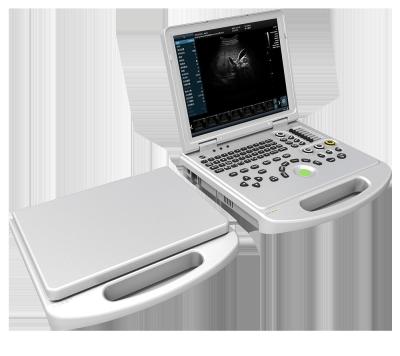 China 15 inch LED medical display above 160 degree Color Doppler Portable Ultrasound Machine for sale