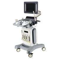 China High end 15'' Monitor fibroscan 3D 4D color doppler Ultrasound Scanner ultrasonography Machine for sale