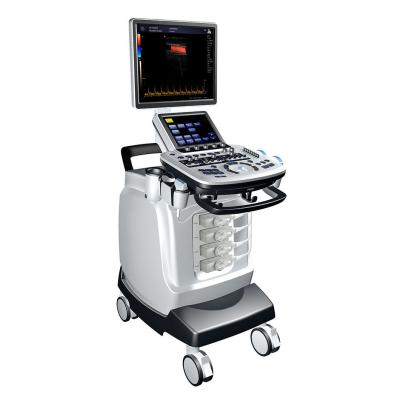 China Medical Equipment 4D Full Digital Trolley Color Doppler Ultrasound Machine for sale