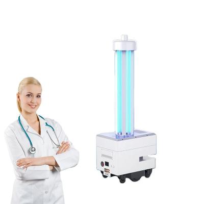 China best sterilizer devices smart ultraviolet disinfection robots UV light automatic disinfection robot for sale