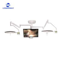 China Led Surgical Lights Germany Spare Parts Good Prices With Carmera Double Head Celling Veterinary Use Surgery Lamps Good Prices for sale