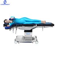 China C-arm compactable Electric hydraulic Radiolucent operating room surgery table for sale
