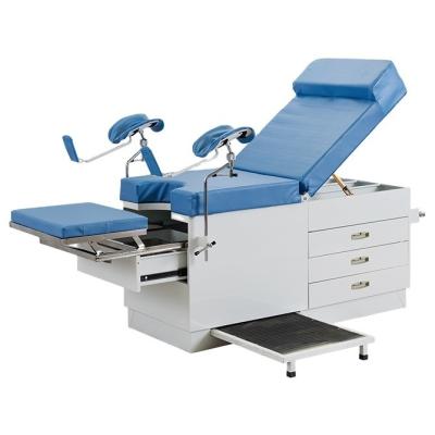China Gynecological Operating Room Equipments Medical Examination Chair With Drawers for sale