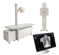 China Digital Radiology X Ray Machine 50KW With Flat Panel Detector for sale