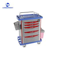 China Medical equipment trolley with drawers for sale