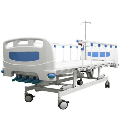 China Metal 5 Functions Care Manual Bed For Medical Use for sale