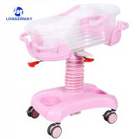 China Factory 3 Function Hydraulic Infant Medical Bed ABS Plastic Babies Hospital Crib Baby Pediatric Bed Manufacturers for sale