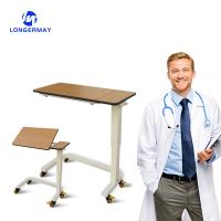 China Metal Overbed Hospital Tray Table Surgitech Hospital Furniture for sale