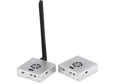 China 2W Drone Helicopter Mini Video Transmitter , 2.4 Ghz Wireless Video Receiver for sale