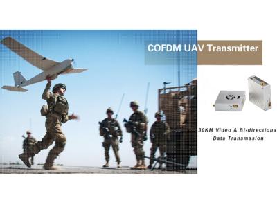 China 30-50km UAV military surveillance Drone Video Transmitter/full duplex digital radio links for sale
