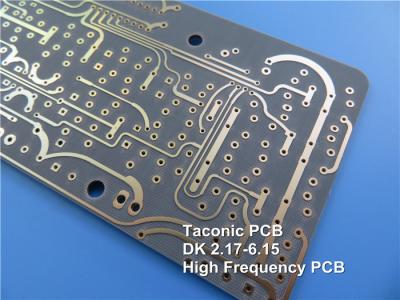 China Taconic High Frequency PCB Made on TLX-7 62mil 1.575mm With Immersion Silver for Power Splitter for sale