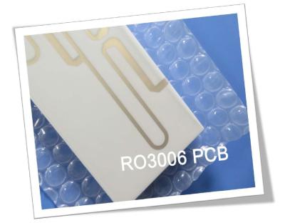 China Rogers RO3006 High Frequency PCB with 10mil, 25mil and 50mil Thick Coating Immersion Gold, Immersion Tin,Silver,OSP for sale