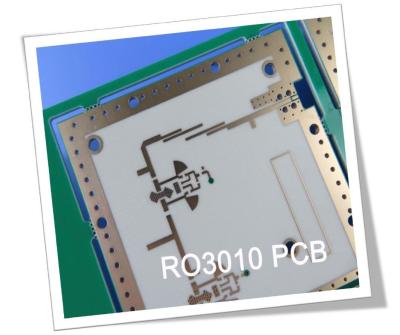 China Rogers RO3010 High Frequency PCB With 5mil, 10mil, 25mil and 50mil Coating Immersion Silver, Immersion Gold and Tin for sale