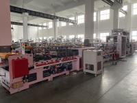 China Bag Making Machine With Labelling /Napkin bag making machine /labe machine /bottom sealing machine /middle sealing for sale