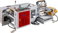 China Triangle Plastic Film Folding Machine Unwinding Diameter 800mm for sale