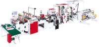 China Heat Sealing Cutting Handle Bag Making Machine 80pcs/Min for sale