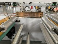 China LDPE Plastic Film Folding Side Sealing Machine Unwinding Diameter 800mm for sale