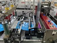 China Outside Patch Bag Making Machine for sale