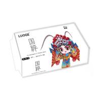 China 100BPM Gusset Bag Making Machine Facial Tissue Bag Unwinding Width 500mm for sale