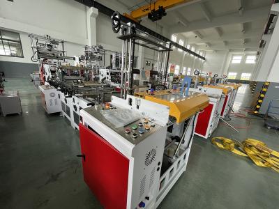 China POF Toilet Paper Bag Making Machine hdpe pp With Gusset for sale