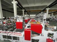 China High Speed Tissue Bag Making Machine 120pcs/Min HDPE POF for sale