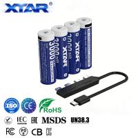 China 3000mAh Recorder Batteries Fast Charging Solid State 1200+ Cycle Life AA Battery for sale