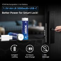 China 3000mAh Recorder Batteries Fast Charging Solid State 1200+ Cycle Life AA Battery for sale