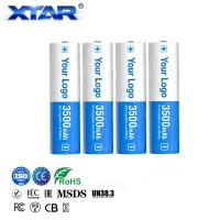 China 3500mAh Lithium Ion Cell 10A 800 Cycles Drones 18 650 Battery Store for sale