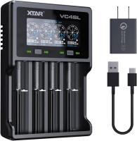 China XTAR VC4SL 21700 Battery Charger Fast Charging Usb C Power Bank For 18650 Batteries for sale