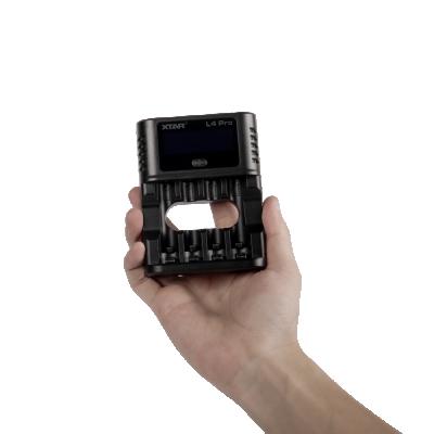 China XTAR L4 Pro NIMH Battery Chargers 4 Slots Smart Battery Charger With LCD Display for sale