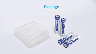 China 46g XTAR Battery 1200+ Cycles Industrial 1.5 volt aaa rechargeable battery for sale