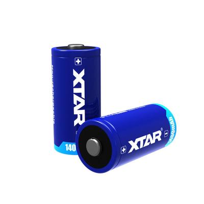 China 3V Audio Batteries 1400mAh Overcharge Protection Rechargeable Cr123a Lithium Batteries for sale