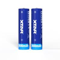 China 3600mAh 18650 Batteries 500+ Cycles Multi Protection Lithium Cell 18650 for sale