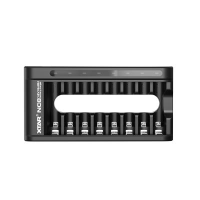 China XTAR NC8 8 Ports Bay Li Ion Battery Charger 0V Activation for sale