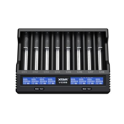 China VC8S Li Ion Battery Chargers 3A Universal Battery Charger With LCD Display for sale