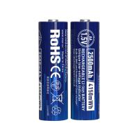 China 4150mWh Lithium Ion Aa Rechargeable -20 Degree 1.5 V  Rechargeable Battery Aa for sale