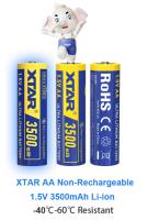 China Ultra 3500D 1.5V AA Batteries Outdoor Security Devices 3500mah Battery for sale