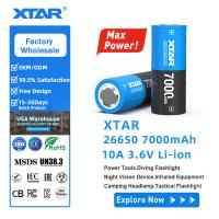 China 26650 Audio Batteries 7000mAh 10A Low Temp Outdoor Flashlights Lithium Cells Car Audio for sale