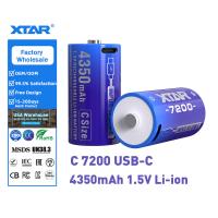 China C Size 1.5V USB-C Rechargeable Lithium Battery with 4350mAh Capacity and 1500+ Recharge Cycles for sale