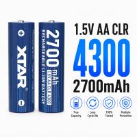 China High Capacity 2700mAh AA Batteries with 1200 Cycles and Constant 1.5V Output for Reliable Power for sale
