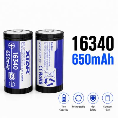 China Long Life 800 Cycles 3.7V Output 650mAh Capacity Recorder Batteries for High-Tech Devices for sale