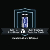 China Long Life 800 Cycles 3.7V Output 650mAh Capacity Recorder Batteries for High-Tech Devices for sale