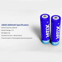 China Custom OEM ODM 18650 3.7V 2600mAh Li-ion Battery Manufacturer Rechargeable Protected Lithium Ion Cell for Devices for sale