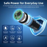 China Battery Original OEM ODM Custom Cable Logo 18650 High Power 15A Discharge 3500mAh 3.6V Lithium Ion Battery Cell for sale
