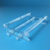 China Quartz Apparatus Quartz Wafer Boat For Solar Laboratory for sale