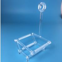 China Quartz Apparatus Quartz Wafer Boat For Solar Laboratory for sale