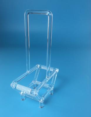 China Quartz Apparatus Quartz Wafer Carrier Boat For Wafer Diffusion Customized for sale